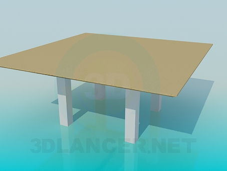3d model Big table | 6326 | 3dlancer.net