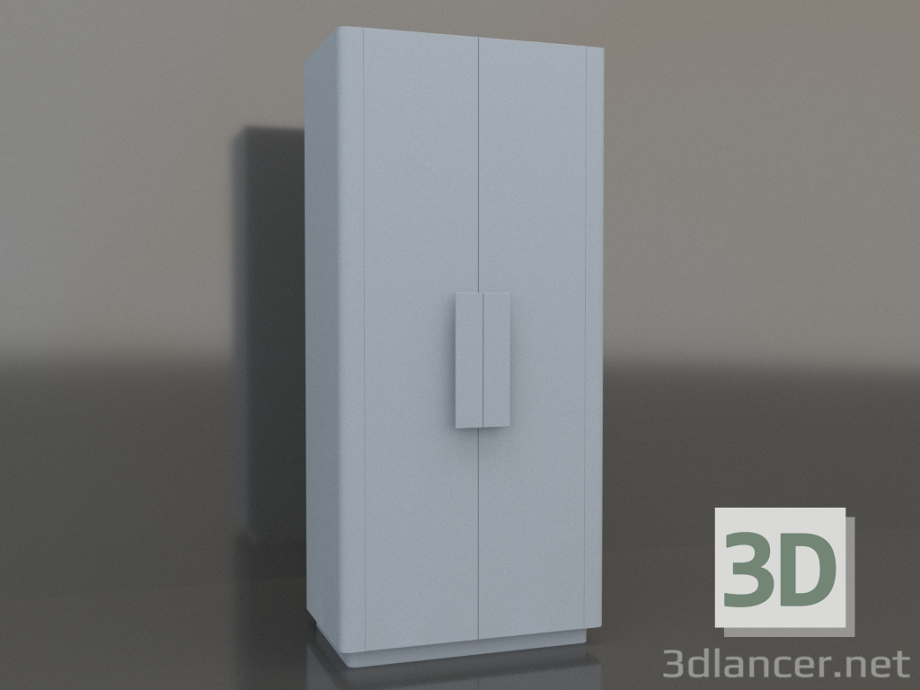3d model Wardrobe MW 04 paint (option 1, 1000x650x2200, blue sky ...