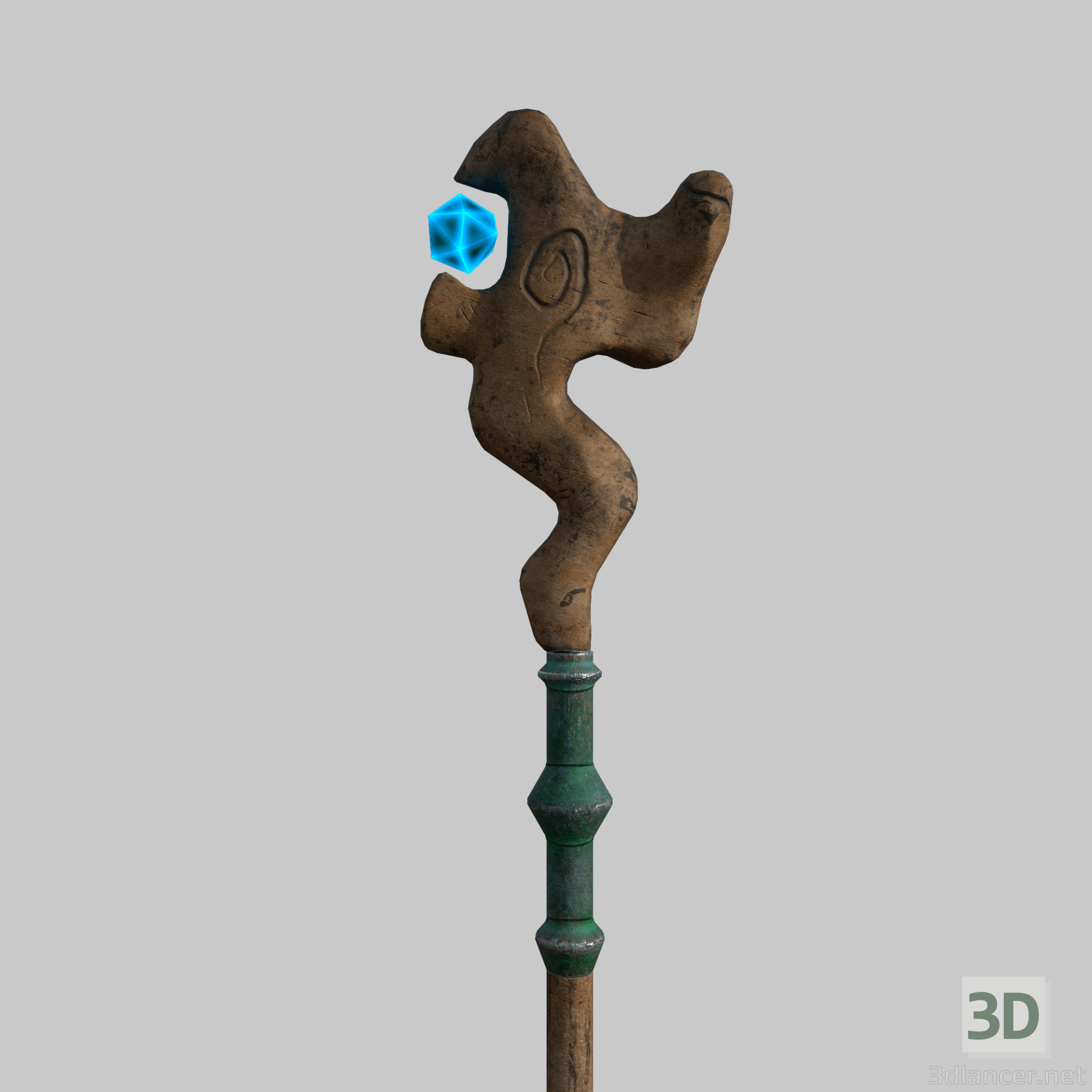 3d model magic staff | 85337 | 3dlancer.net