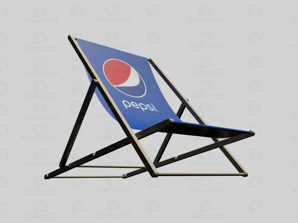 3d model Beach chair Pepsi | 12344 | 3dlancer.net