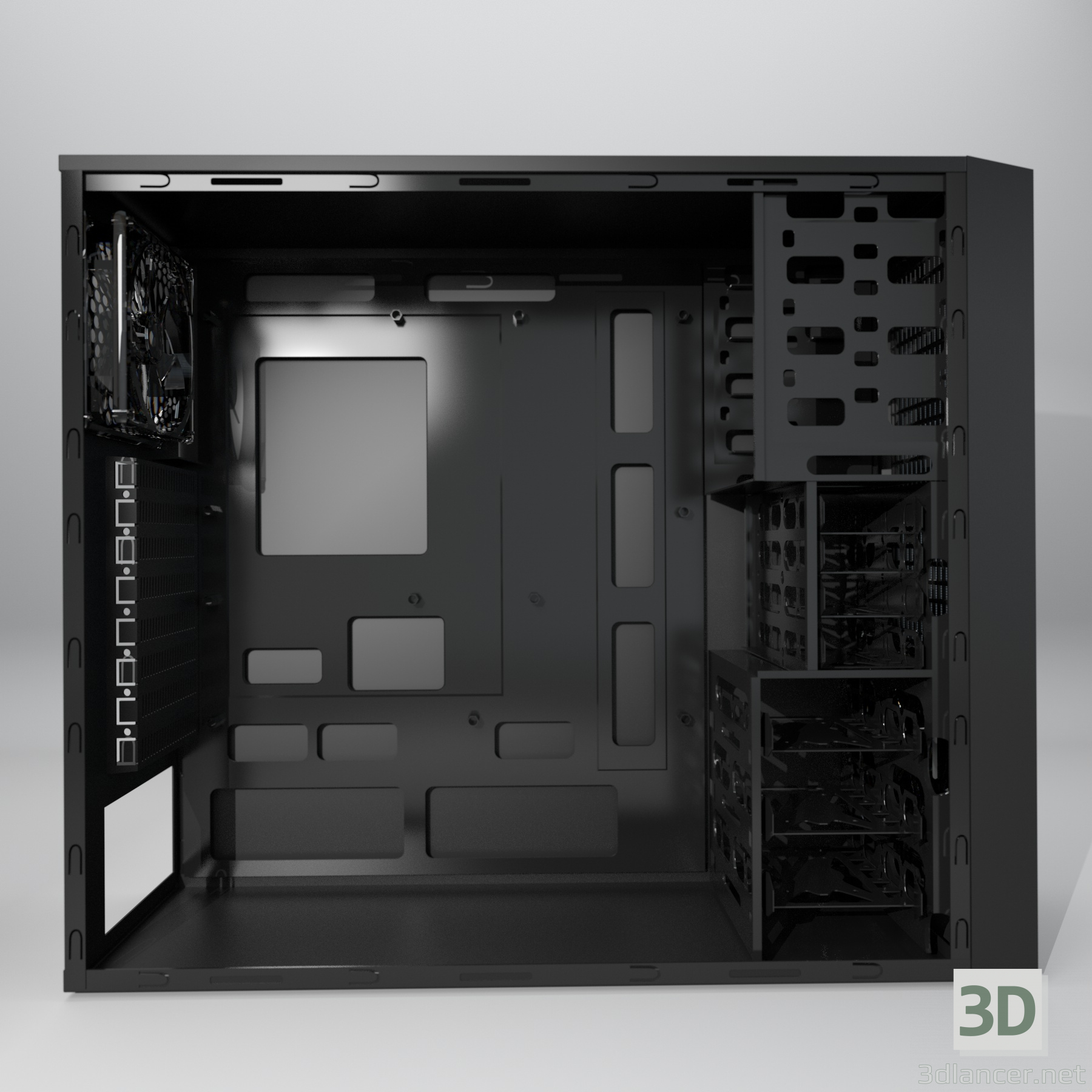 3d model Computer case | 23347 | 3dlancer.net