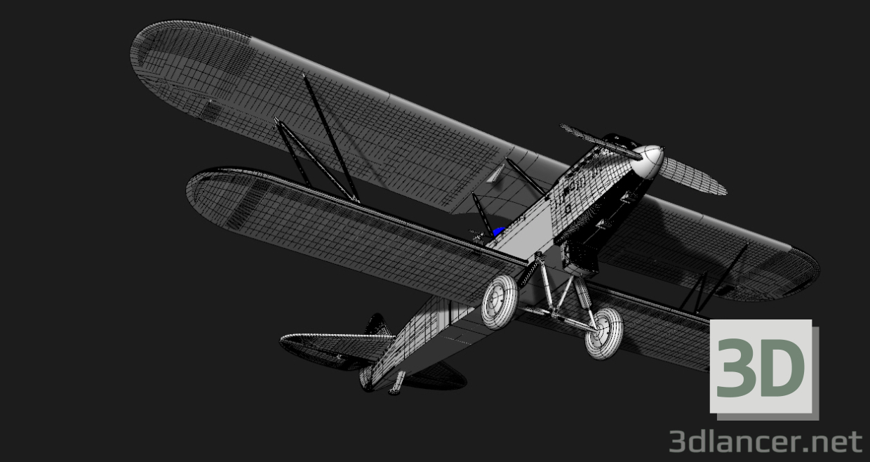 3d model Fighter P-5 in scale 1:32 | 84355 | 3dlancer.net