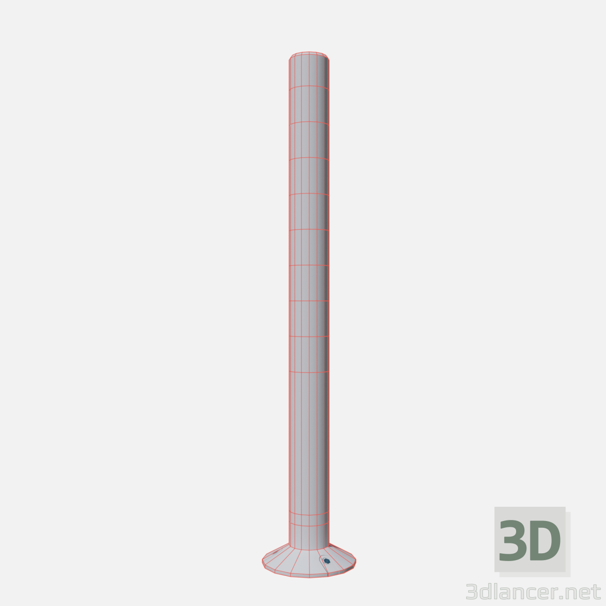 3d model Road pole 100 cm | 103370 | 3dlancer.net