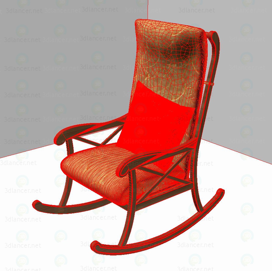 3d model Rocking Chair | 13374 | 3dlancer.net