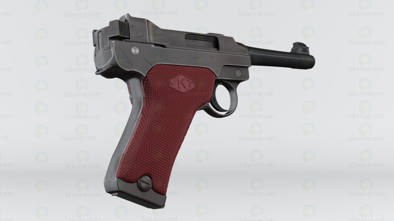 3d model Gun Lahti L35 | 14395 | 3dlancer.net