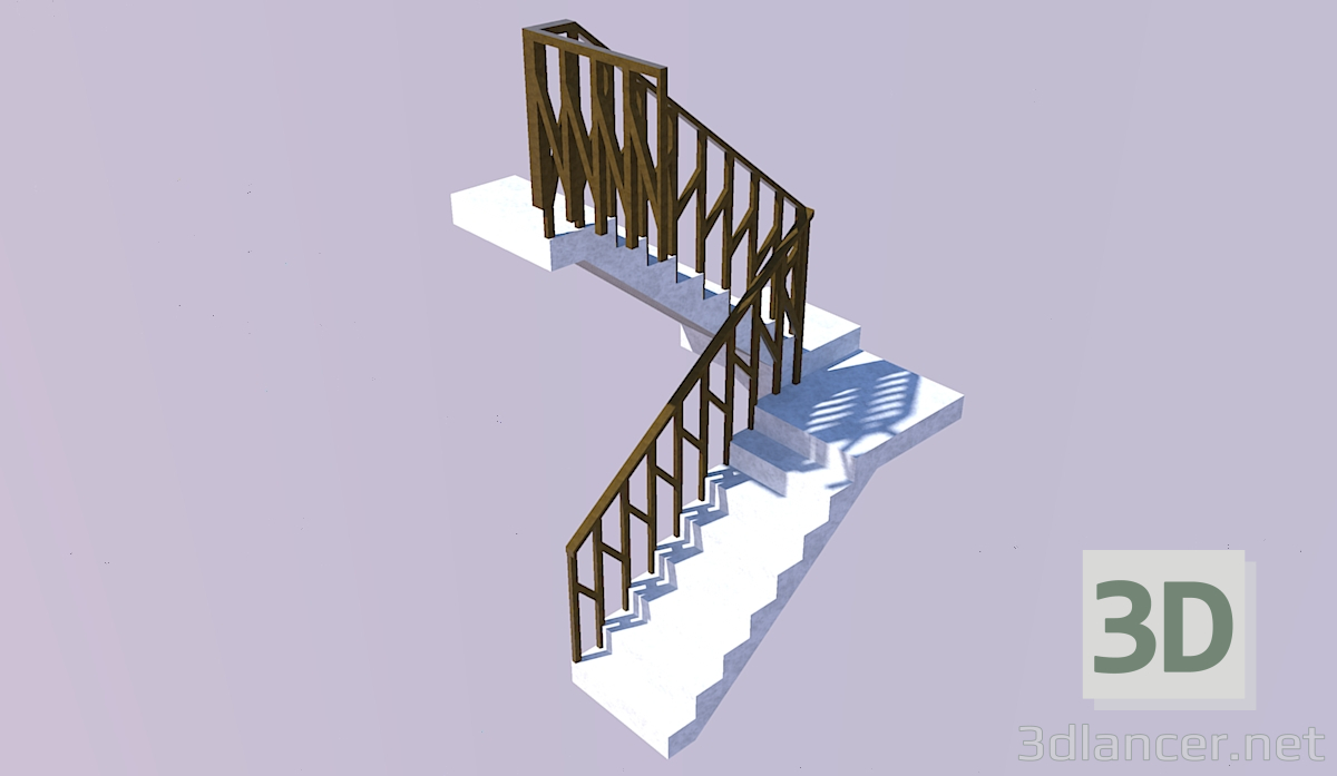 3d model Stairs | 81396 | 3dlancer.net