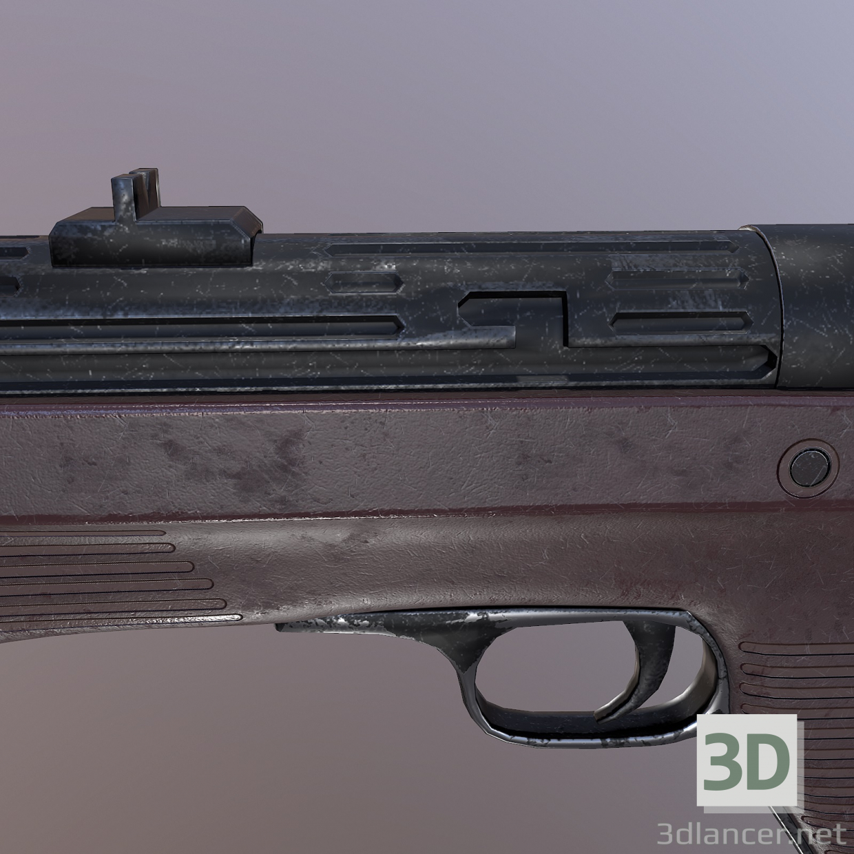 3d model Submachine gun mp 38 40 3d model | 50406 | 3dlancer.net