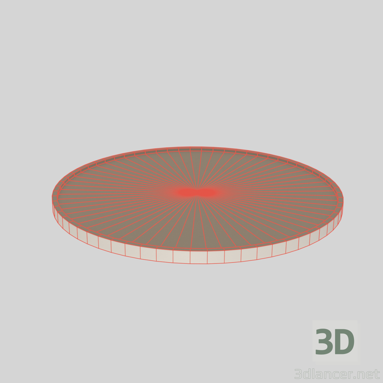 3d model simple gold coin | 79427 | 3dlancer.net