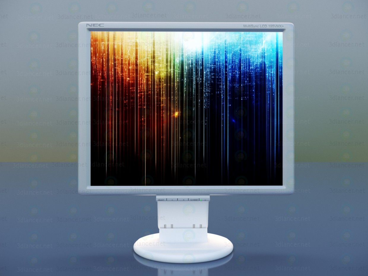 Modelo 3d NEC lcd195vxm monitor + -1 | 13429 | 3dlancer.net