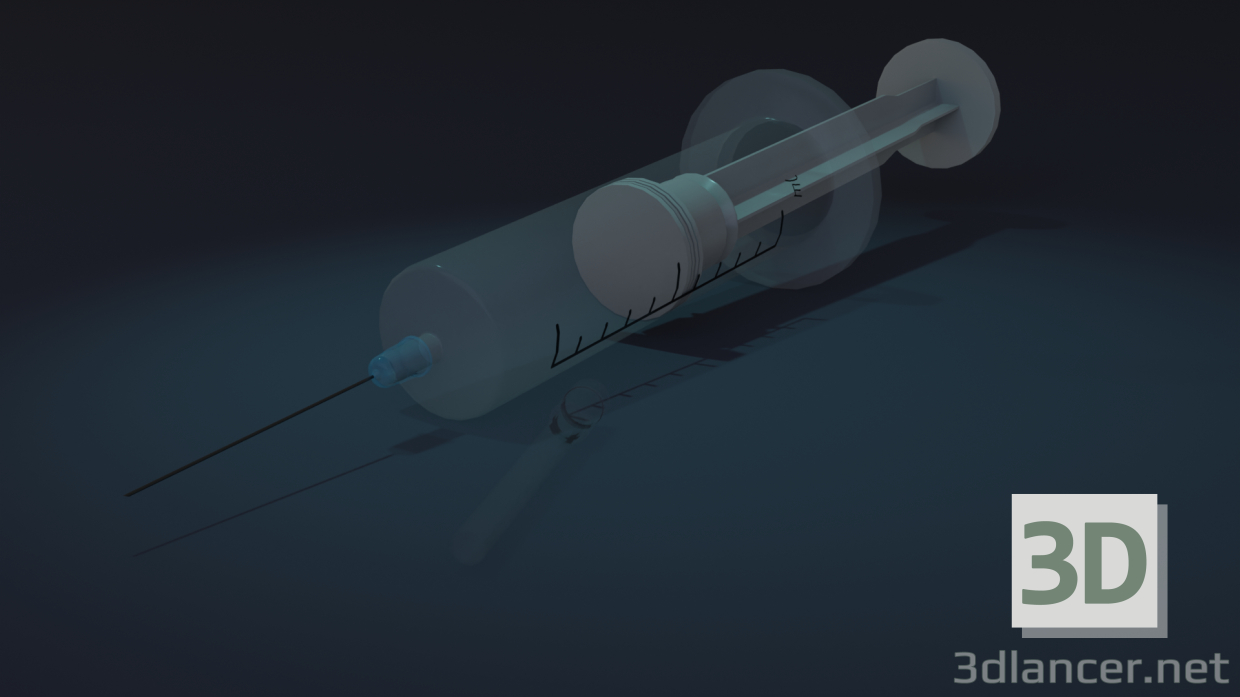 3d model Medical syringes | 84430 | 3dlancer.net