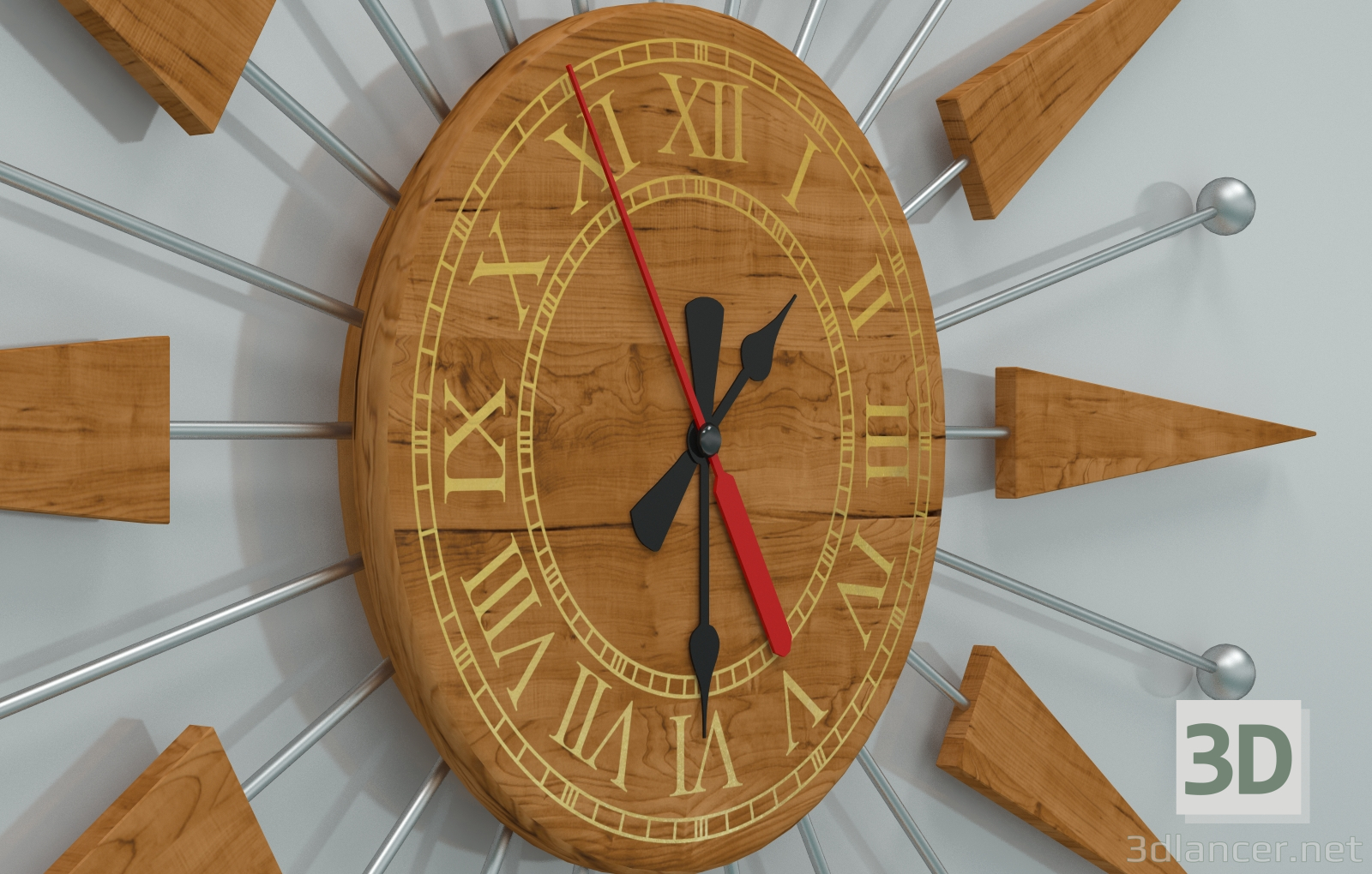 3d model Wall Clock | 78431 | 3dlancer.net