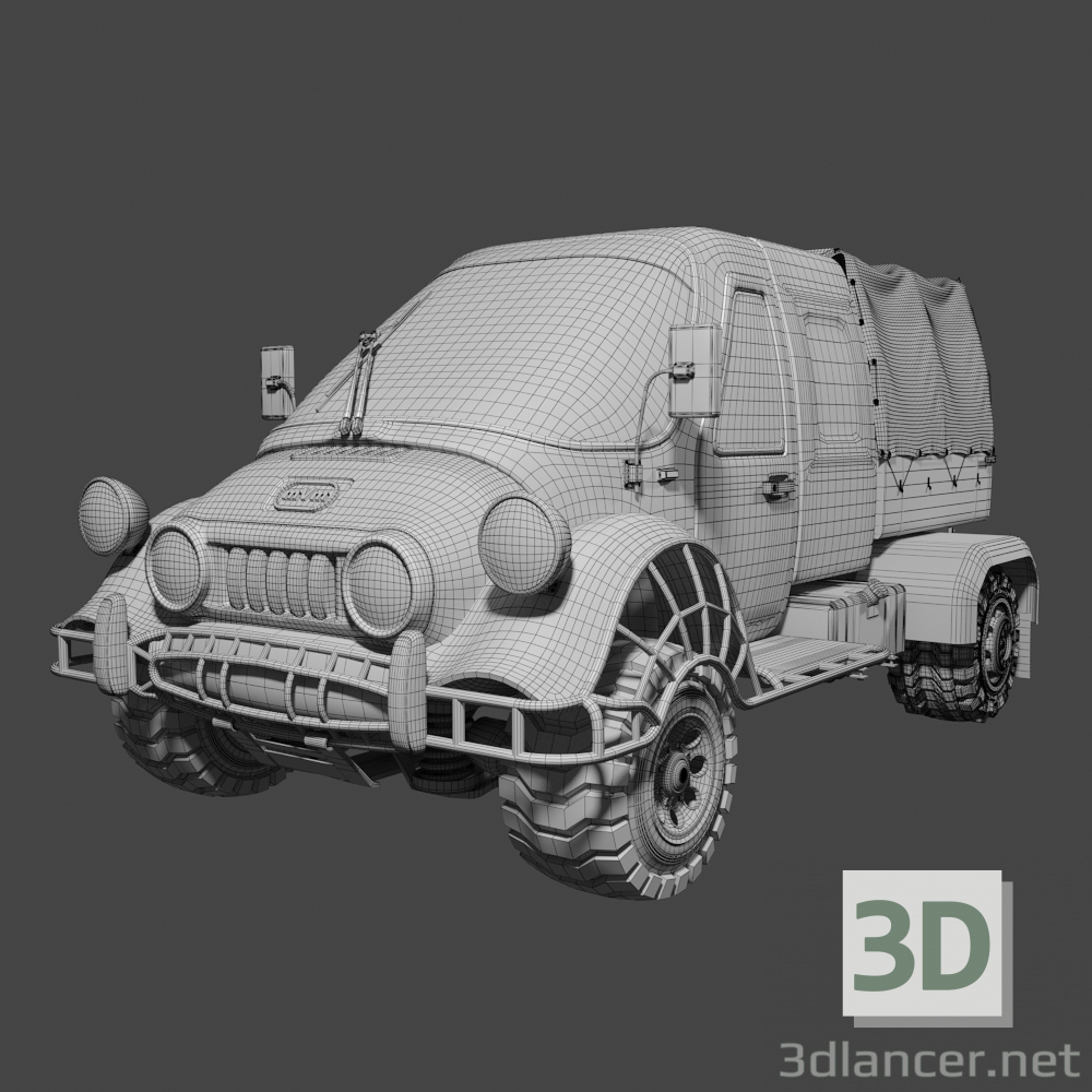 3d model MVm car | 54440 | 3dlancer.net