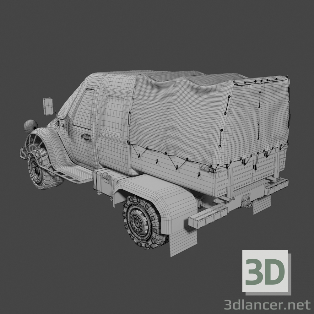 3d model MVm car | 54440 | 3dlancer.net