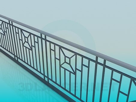 3d model Railing | 3442 | 3dlancer.net