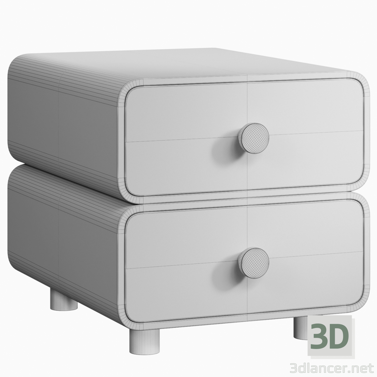 3d model Bedside table | 92446 | 3dlancer.net