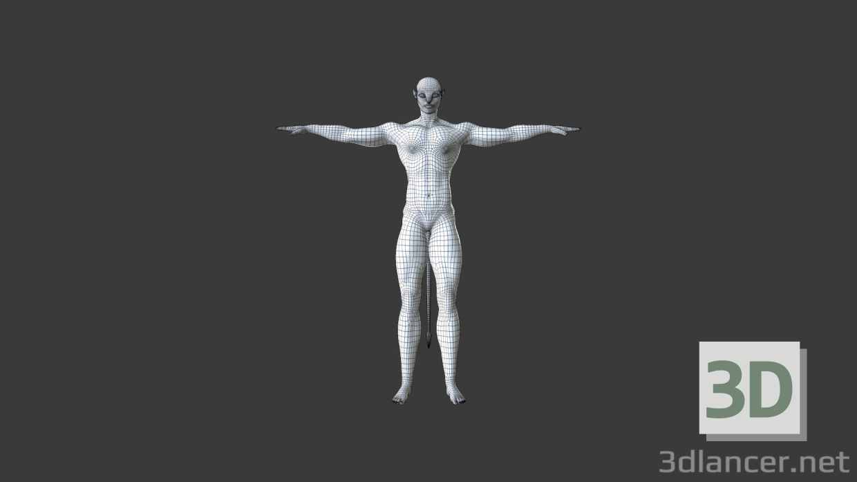 3d model AVTR001 Rigged Avatar | 86447 | 3dlancer.net