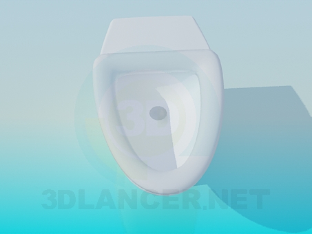 3d model Triangle toilet | 7450 | 3dlancer.net