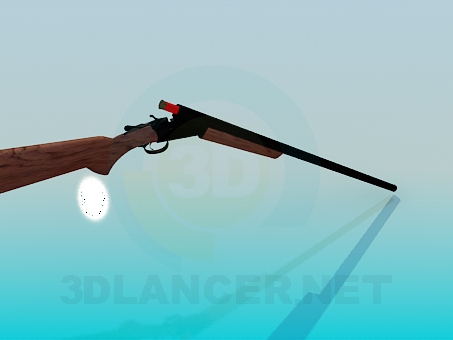 3d model Hunting rifle | 8460 | 3dlancer.net