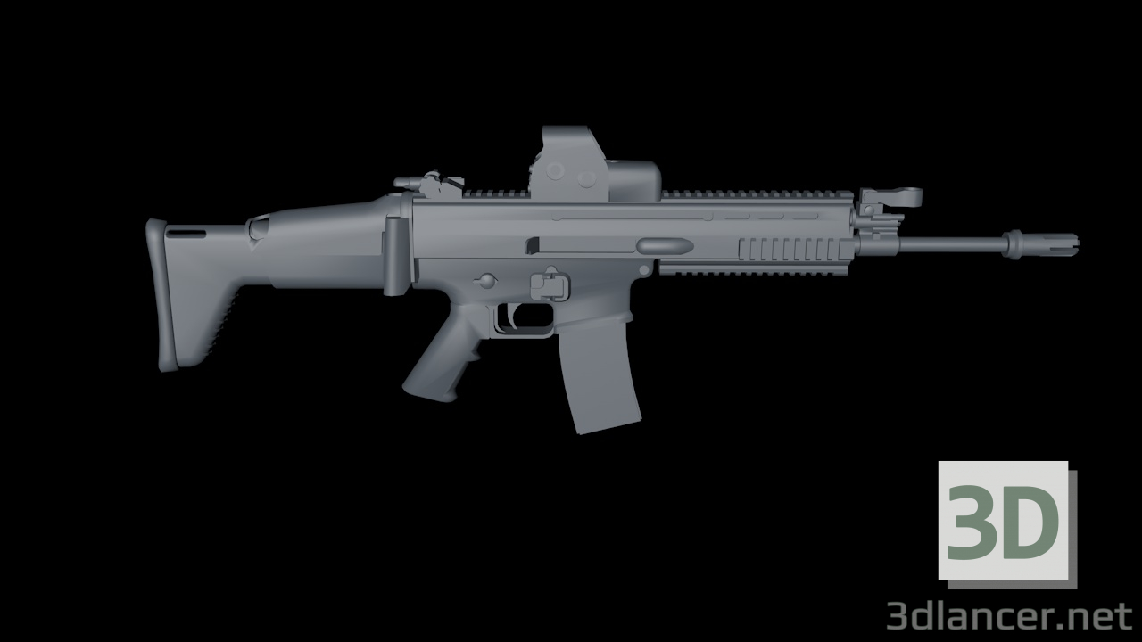 3d model MK16 (Without texture) | 27465 | 3dlancer.net
