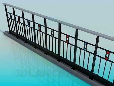 3d model Railing | 3465 | 3dlancer.net