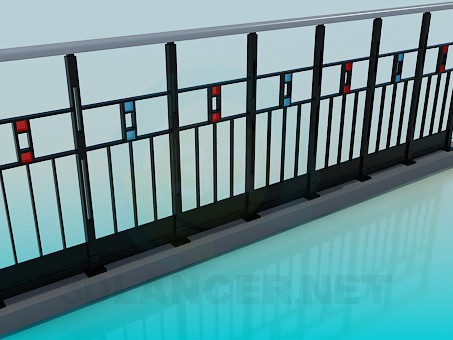 3d model Railing | 3465 | 3dlancer.net
