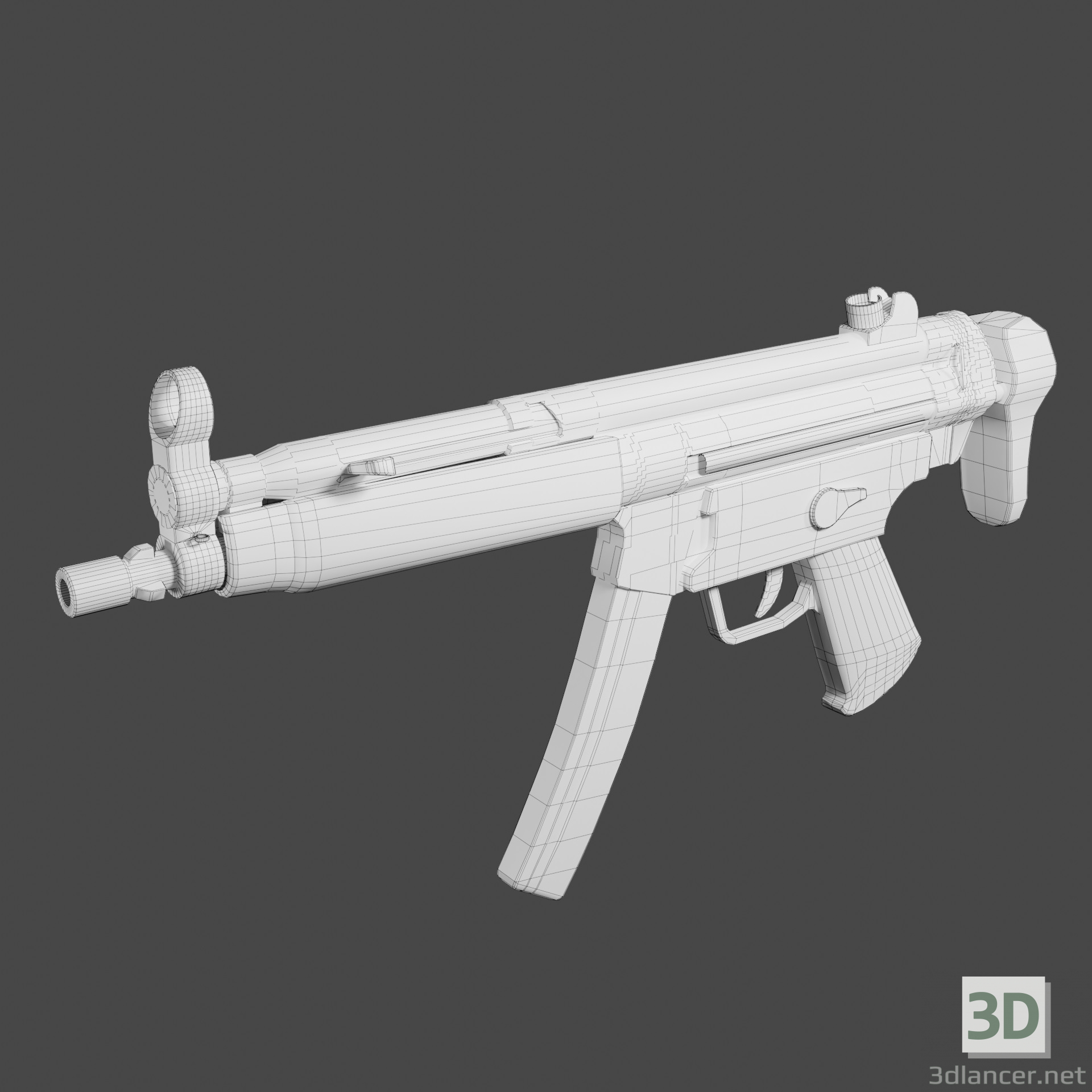 3d model MP5 | 64472 | 3dlancer.net