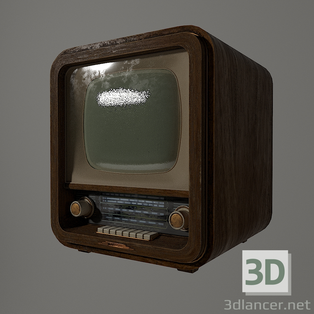3d model Retro TV | 31475 | 3dlancer.net