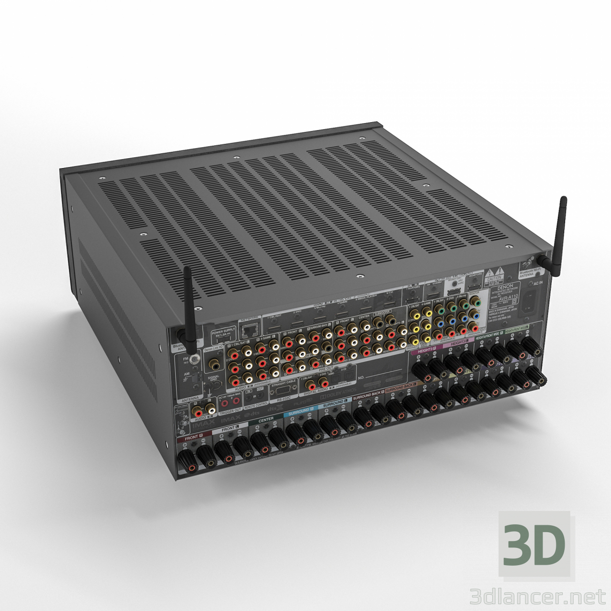 3d model Denon AVR A110 | 69478 | 3dlancer.net