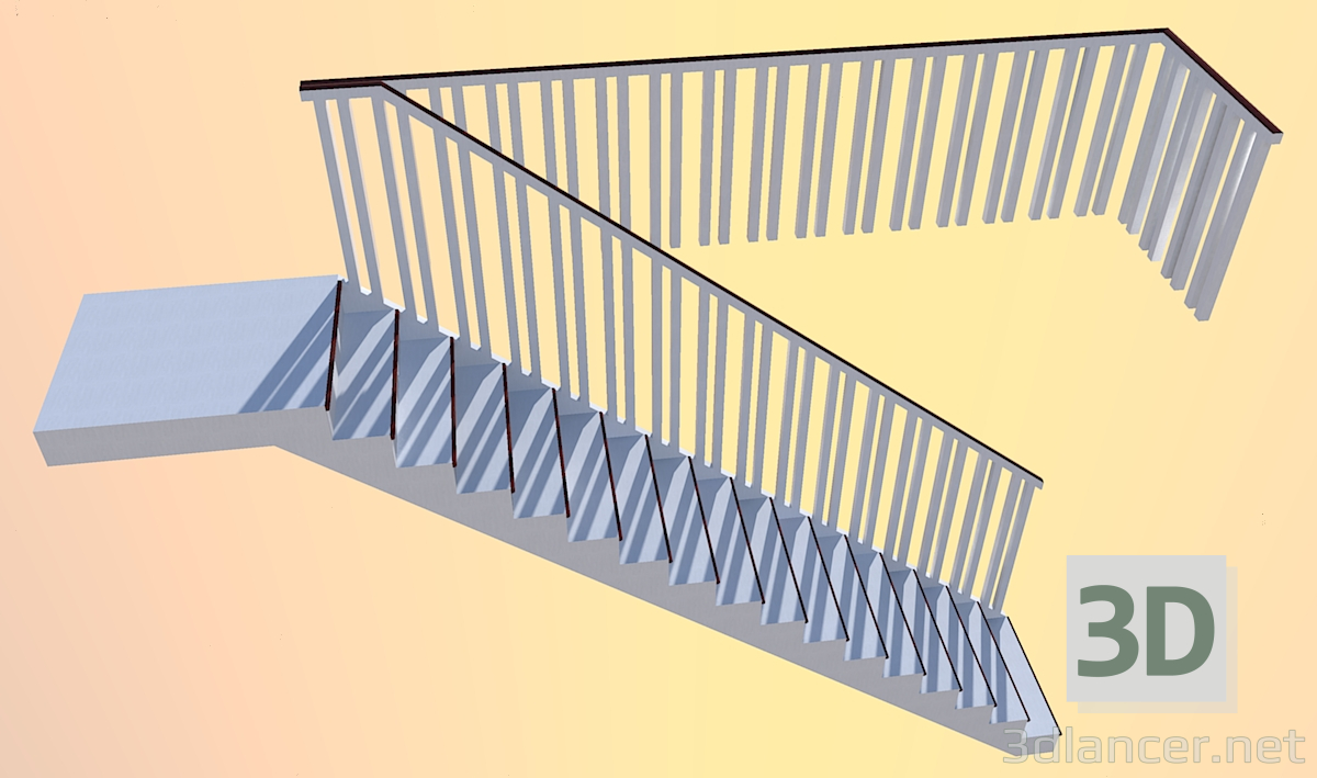 3d model Stairs | 81478 | 3dlancer.net