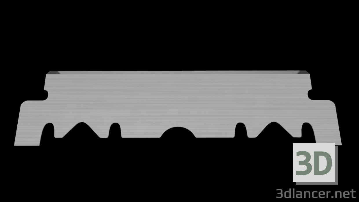 3d model Single Edge Blade or Razor | 53048 | 3dlancer.net