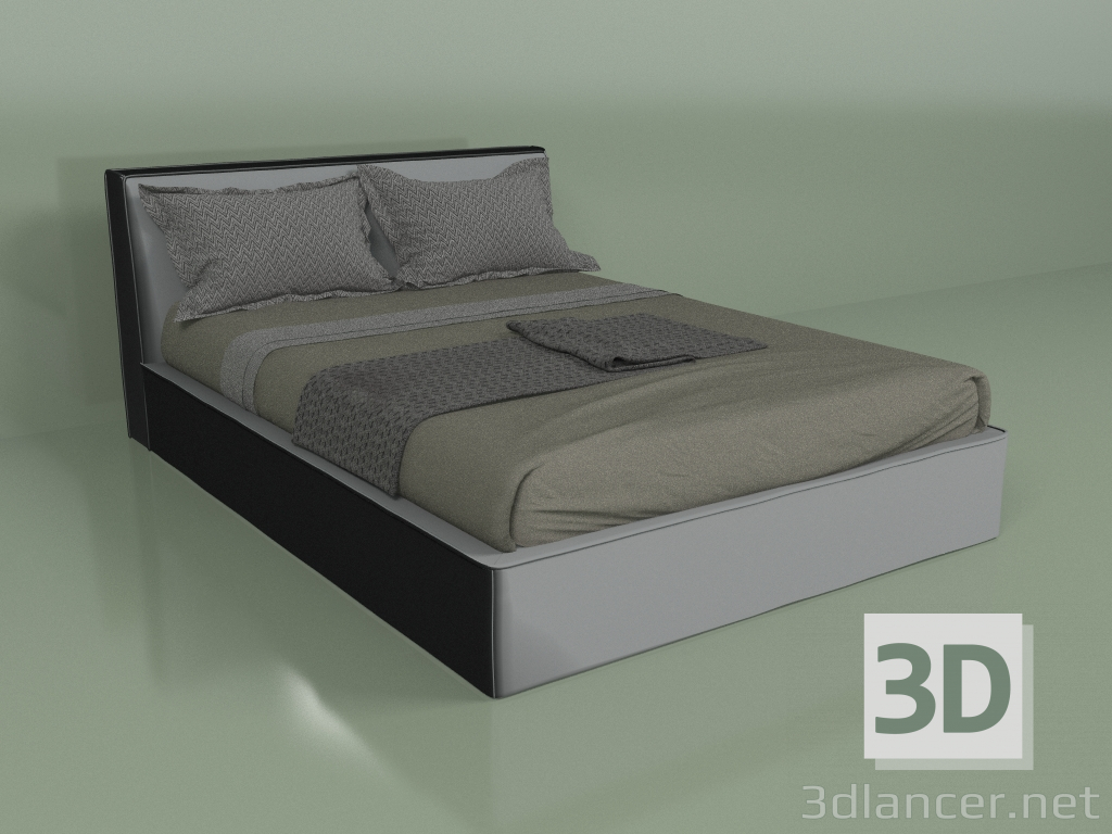 3d model Double bed Kyoto | 72049 | 3dlancer.net