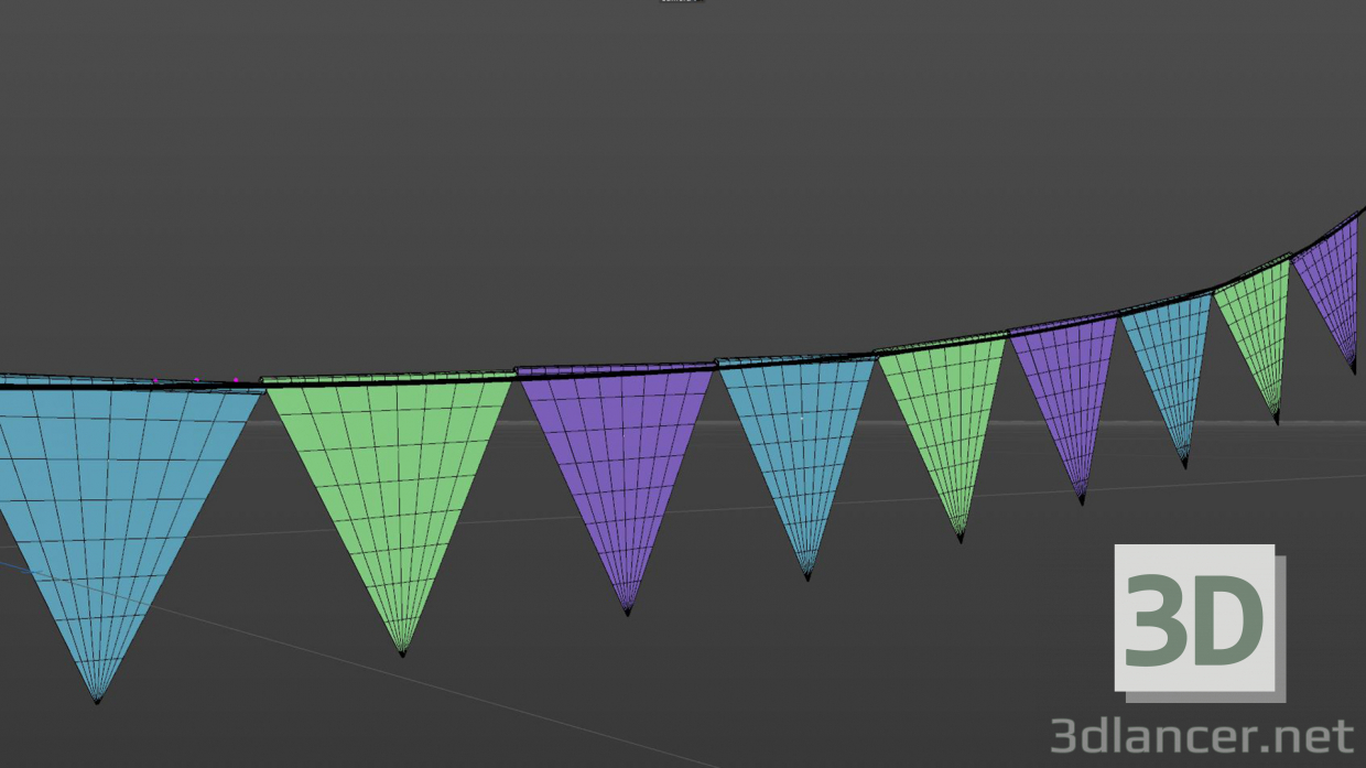 3d model Animated 3D Banner | 64503 | 3dlancer.net