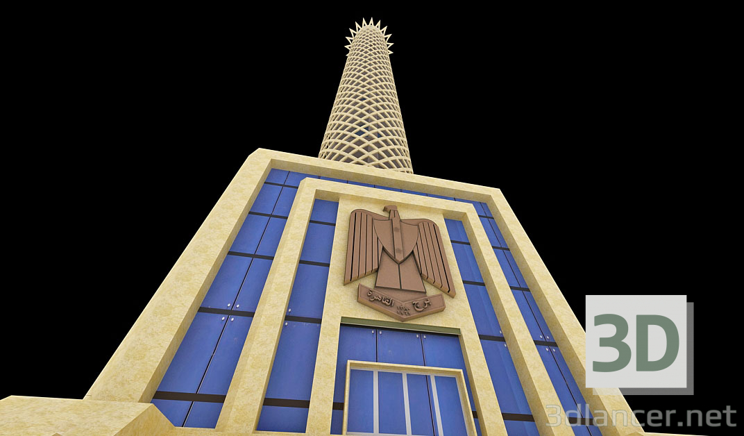 3d model Egypt Cairo Tower | 54508 | 3dlancer.net
