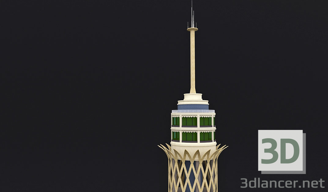 3d model Egypt Cairo Tower | 54508 | 3dlancer.net