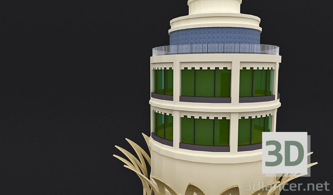 3d model Egypt Cairo Tower | 54508 | 3dlancer.net