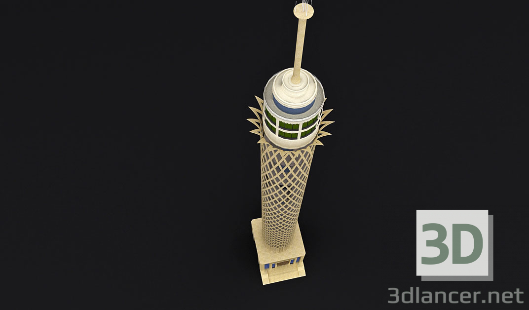 3d model Egypt Cairo Tower | 54508 | 3dlancer.net