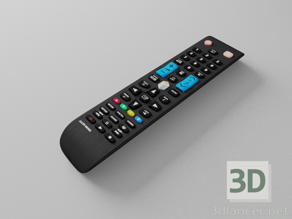 3d model Remote control for Samsung TV | 21512 | 3dlancer.net