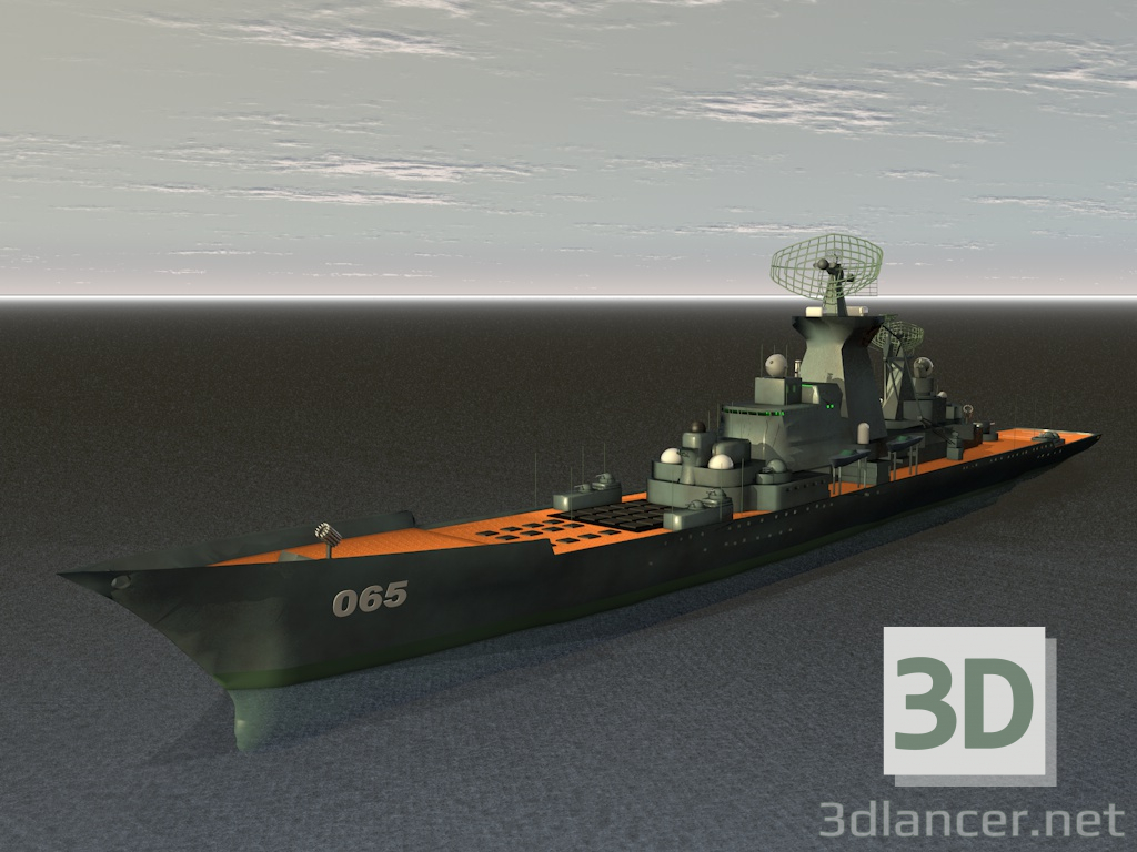 3d model Warship | 28515 | 3dlancer.net