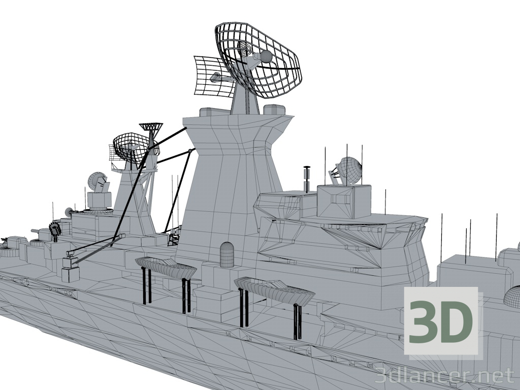 3d model Warship | 28515 | 3dlancer.net