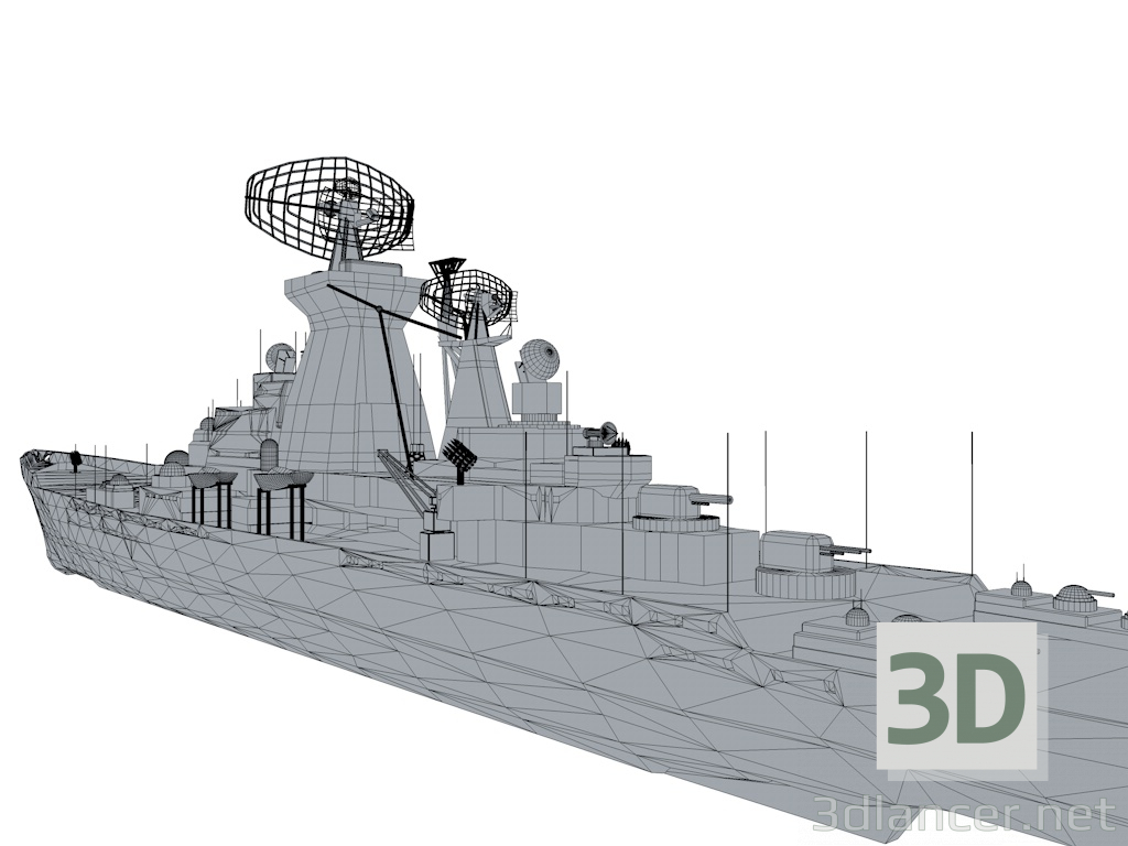 3d model Warship | 28515 | 3dlancer.net