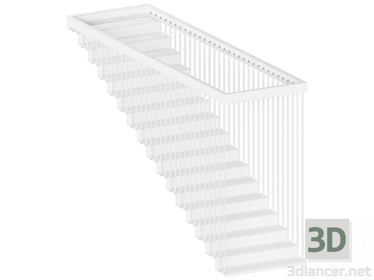 3d model Sheet Metal Staircase | 71526 | 3dlancer.net 3d model Sheet Metal Staircase | 71526 | 3dlancer.net
