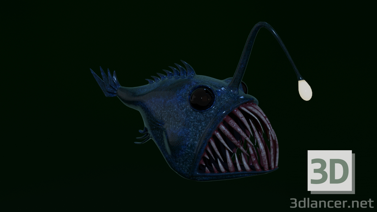3d model Angler fish | 74539 | 3dlancer.net