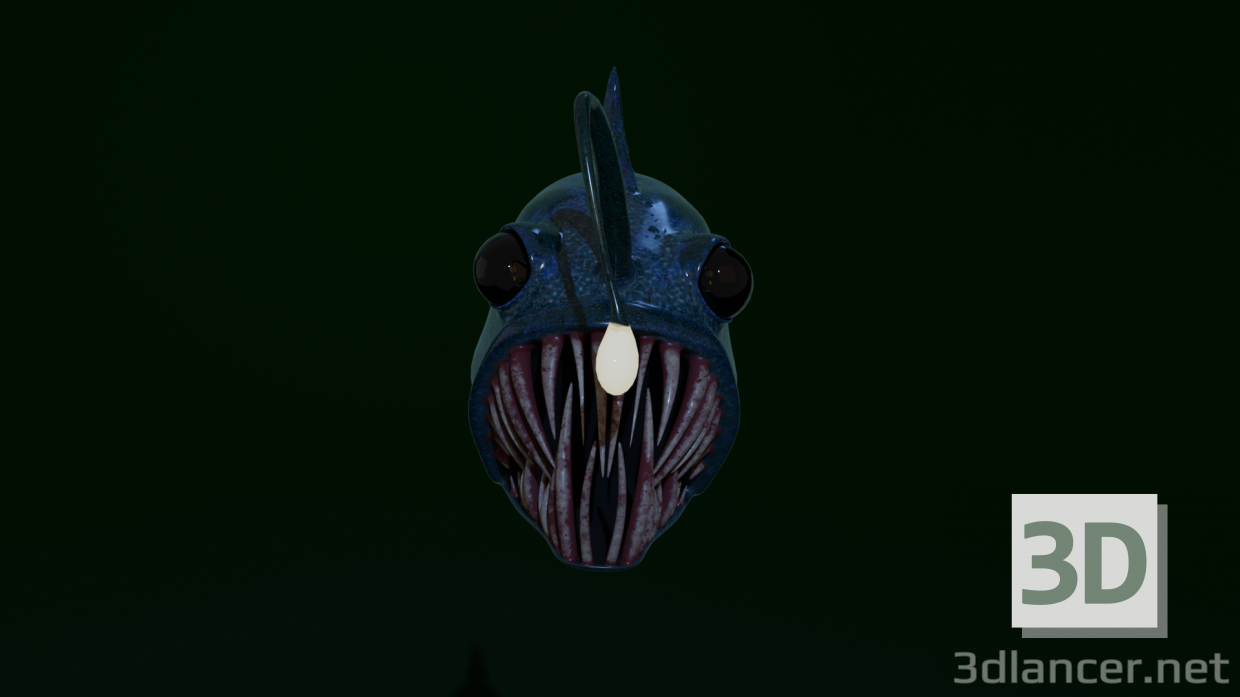 3d model Angler fish | 74539 | 3dlancer.net