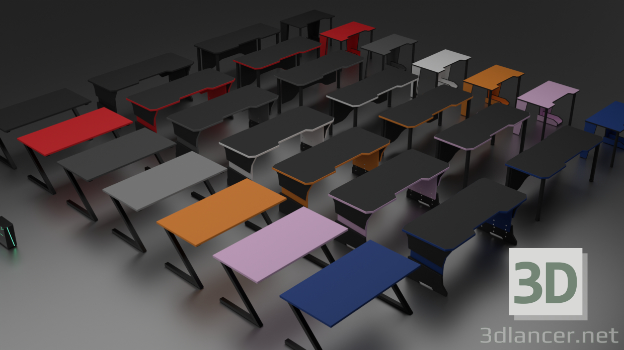 3d model Low poly PC | 78541 | 3dlancer.net