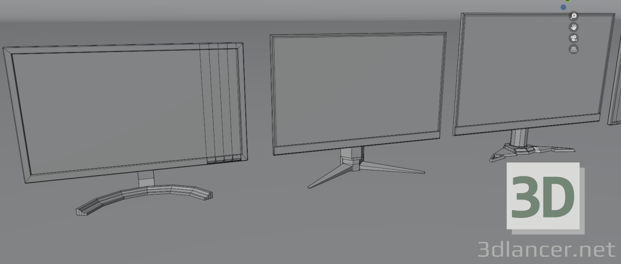 3d model Low poly PC | 78541 | 3dlancer.net