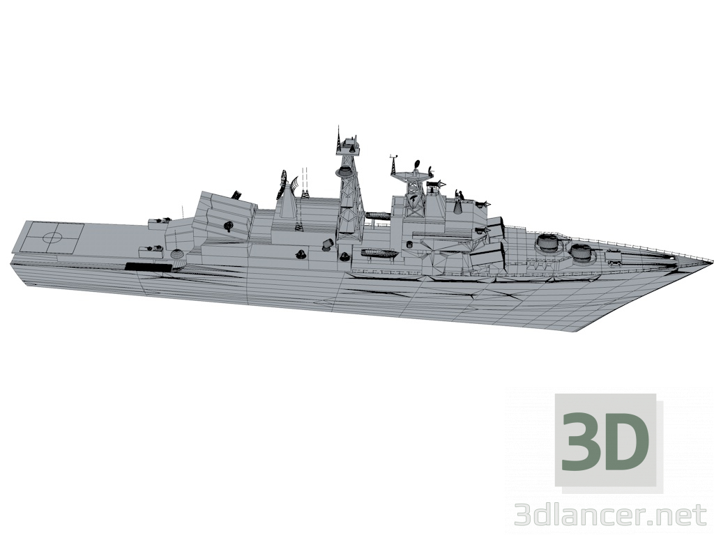 3d model Warship | 28545 | 3dlancer.net