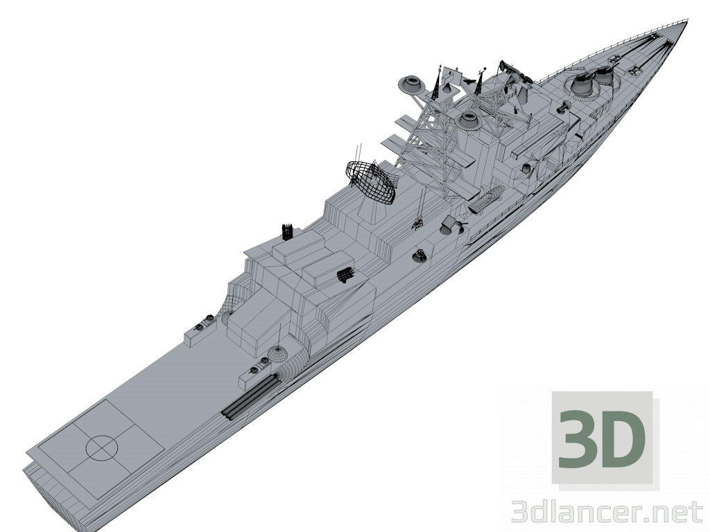 3d model Warship | 28545 | 3dlancer.net