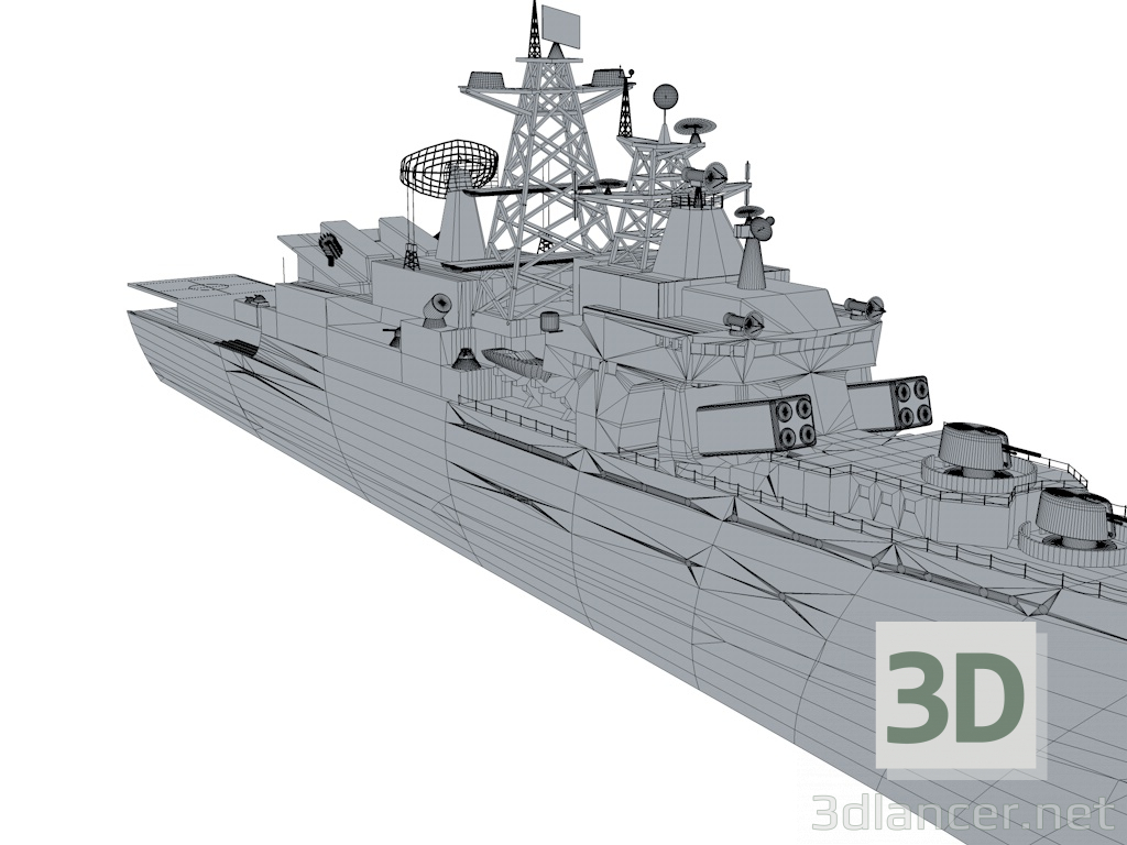 3d model Warship | 28545 | 3dlancer.net