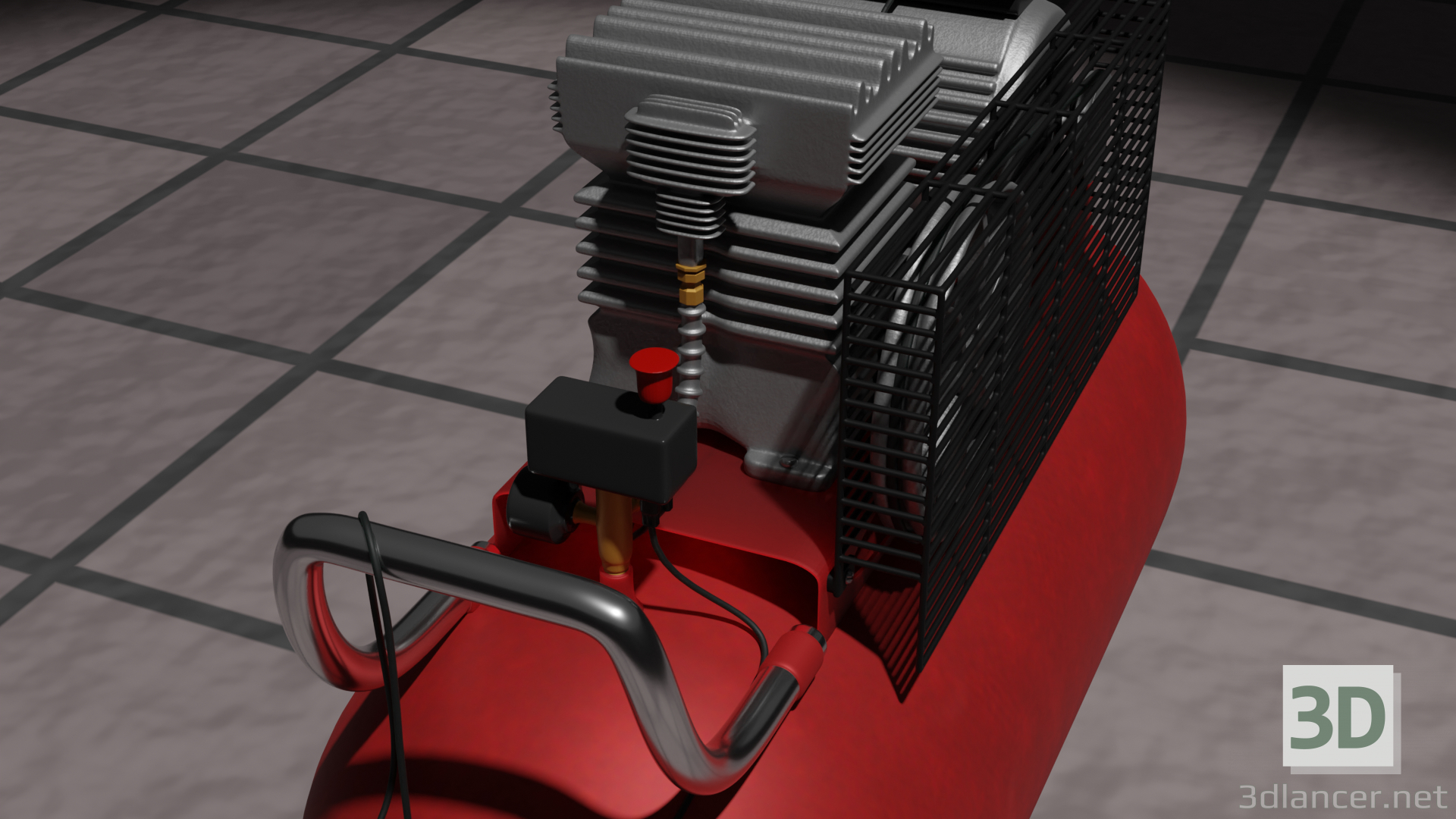 3d model Compressor | 74546 | 3dlancer.net