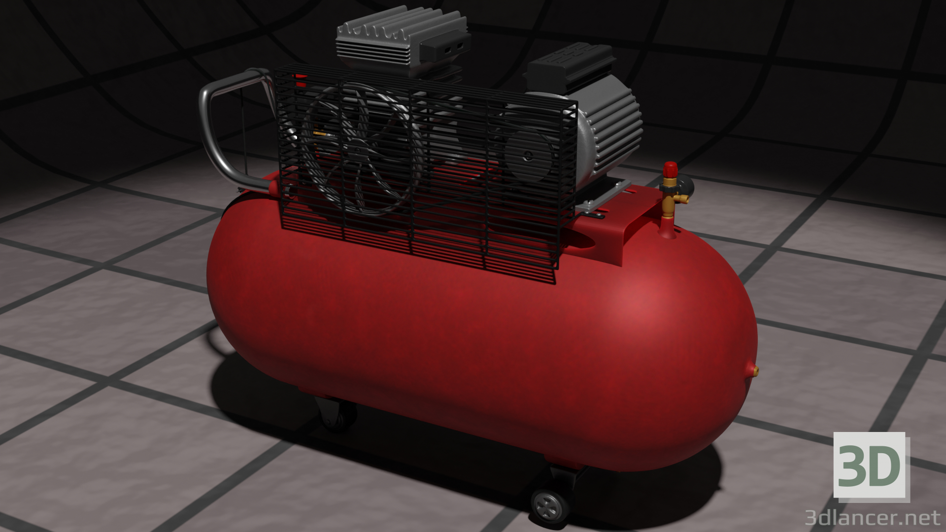 3d model Compressor | 74546 | 3dlancer.net